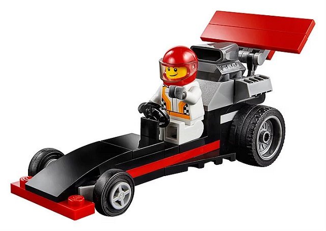 LEGO 30358 Dragster (Polybag) | 5702016122695 | BRICKshop - LEGO en ...