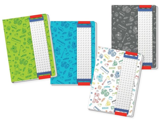 LEGO Journal with Binder Sleeve BLUE | 4895028515232 | BRICKshop - LEGO ...