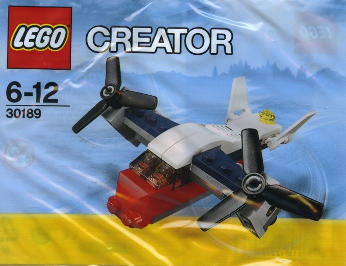 LEGO 30187 Airplain (Polybag) | 5702015122726 | BRICKshop - LEGO en ...