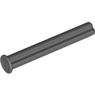 LEGO Axle 4L with Stop Ring DARK GRAY (100 pcs) | Technics | LEGO Parts ...