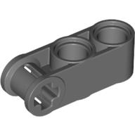 LEGO Axle and Double Pin Connector 3L DARK GRAY (100 pcs) | BRICKshop ...