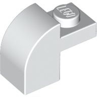 LEGO Slope Curved 1x2 WHITE (100 pcs) | BRICKshop - LEGO en DUPLO ...