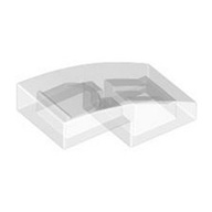 LEGO Slope Curved 2x1 TRANS CLEAR (100 pcs) | BRICKshop - LEGO en DUPLO ...