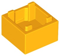 LEGO Box 2x2x1 BRIGHT LIGHT ORANGE (10 pcs) | --- Other --- | LEGO ...