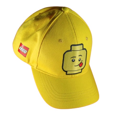 LEGO Cap Funny Face Yellow | 5060373573605 | BRICKshop - LEGO en DUPLO ...