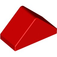 LEGO Slope 45 2x1 RED | BRICKshop - LEGO en DUPLO specialist