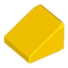 LEGO Slope 30 1x1 YELLOW (100 pcs) | BRICKshop - LEGO en DUPLO specialist