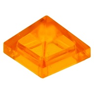 LEGO Slope 45 1x1 Piramid TRANS-ORANGE (100 pcs) | BRICKshop - LEGO en ...