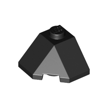 LEGO Slope 45 2x2 Corner Wedge BLACK (100 pcs) | Roof tiles | LEGO ...