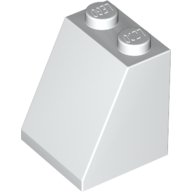 LEGO Roof Tile 65 2x2x2 WHITE (100 pcs) | BRICKshop - LEGO en DUPLO ...