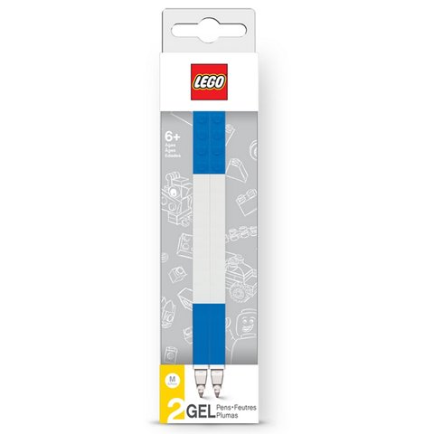 LEGO Gel Pen BLUE (2 PCS) | 4895028515034 | BRICKshop - LEGO en DUPLO ...
