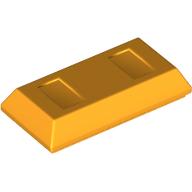 LEGO Ingot Bar BRIGHT LIGHT ORANGE (100 pcs) | BRICKshop - LEGO en ...