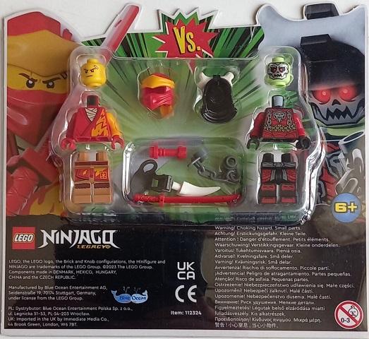 LEGO Kai VS Bone King (Blister Pack) | BRICKshop - LEGO en DUPLO specialist