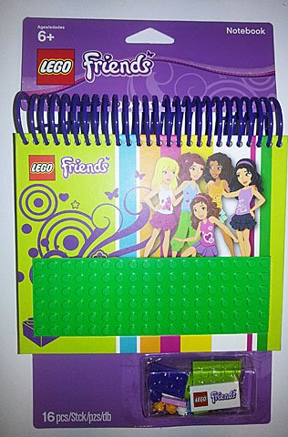 LEGO Notebook Friends | 673419194891 | LEGO Friends | LEGO | BRICKshop ...