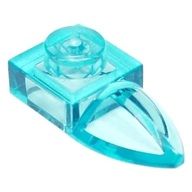 LEGO Plate 1x1 with Tooth TRANS LIGHT BLUE (100 pcs) | BRICKshop - LEGO ...