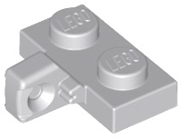 LEGO Plate 1x2 Hinge Lock with Finger LIGHT GRAY (100 pcs | BRICKshop ...