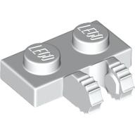 LEGO Plate 1x2 Hinge Clips WHITE (100 pcs) | BRICKshop - LEGO en DUPLO ...