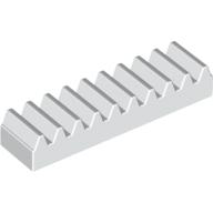 LEGo Plate 1x4 Toothed WHITE (10 pcs) | BRICKshop - LEGO en DUPLO ...