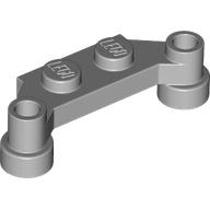 LEGO Plate 1x4 Offset LIGHT GRAY (100 pcs) | Plates | LEGO Parts ...