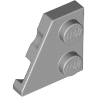 LEGO Plate 2x2 Wedge Left LIGHT GRAY (100 pcs) | BRICKshop - LEGO en ...
