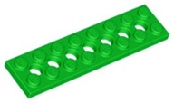 LEGO Plate 2x8 with Holes BRIGHT GREEN (100 pcs) | Plates | LEGO Parts ...
