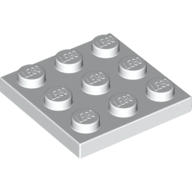 LEGO Plate 3x3 WHITE (100 pcs) | Plates | LEGO Parts | BRICKshop - LEGO ...