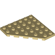 LEGO Plate 6x6 Corner Wedge TAN (100 pcs) | Plates | LEGO Parts ...