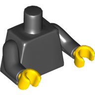 LEGO Torso BLACK (10 pcs) | Minifigures | LEGO Parts | BRICKshop - LEGO ...