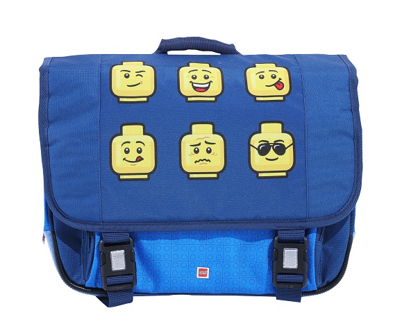 LEGO Backpack 18L School Bag Faces BLUE | 5711013074319 | BRICKshop ...