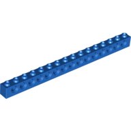 LEGO Brick 1x16 with Holes BLUE (10 pcs) | Bricks | LEGO Parts ...