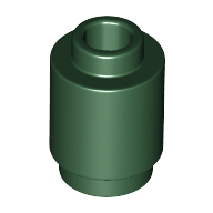 LEGO Brick 1x1 Round DARK GREEN (100 pcs) | BRICKshop - LEGO en DUPLO ...