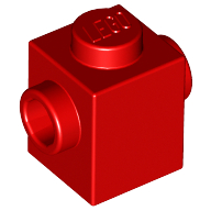 LEGO Brick 1x1 with 2 Side-studs (100 pcs) | BRICKshop - LEGO en DUPLO ...