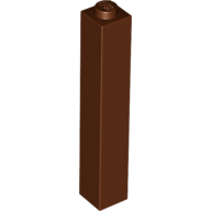 LEGO Brick 1x1x5 BROWN (100 pcs) | Bricks | LEGO Parts | BRICKshop ...