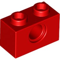 LEGO Brick 1x2 with Hole RED (100 pcs) | Bricks | LEGO Parts ...