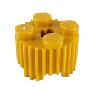 LEGO Brick 2x2 Round with Grille PEARL GOLD (100 pcs) | BRICKshop ...