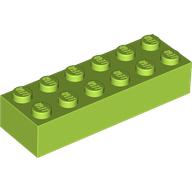 LEGO Brick 2x6 LIMEGREEN (100 pcs) | BRICKshop - LEGO en DUPLO specialist