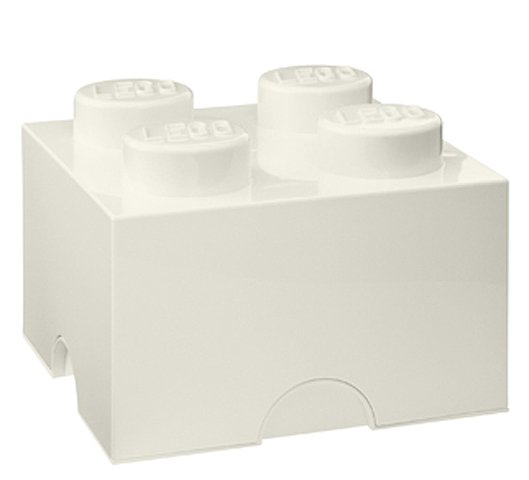 LEGO Storage Brick 4 WHITE | 5706773400355 | BRICKshop - LEGO en DUPLO ...