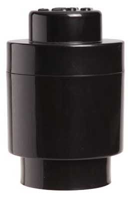 LEGO Storage Brick 1 Round BLACK | 5711938000042 | LEGO Storage Systems ...