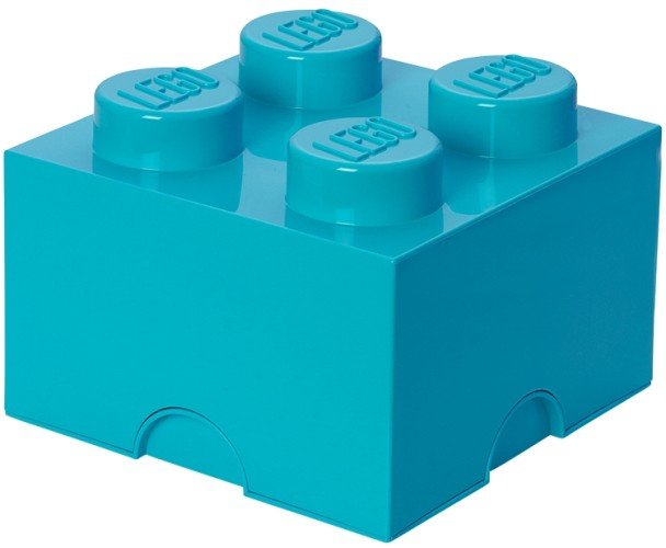 LEGO Storage Brick 4 Azure | 5711938015596 | BRICKshop - LEGO en DUPLO ...