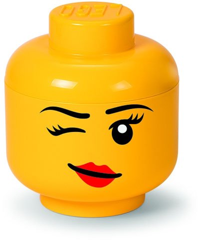 LEGO Storage Head S Girl Whinky | 5711938030865 | LEGO Storage Systems ...