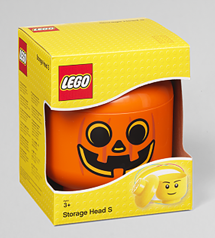 LEGO Storage Head Storage S Pumpkin | 5711938032821 | LEGO Storage ...
