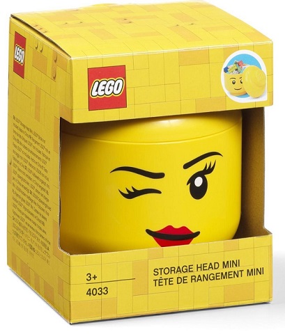LEGO Storage Head XS Girl Whinky | 5711938033552 | LEGO Storage Systems ...