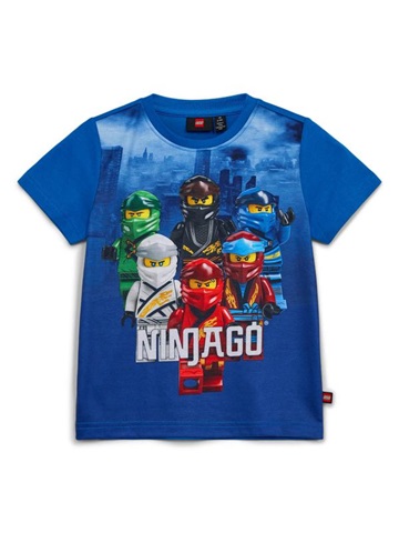 LEGO T-Shirt Ninjago BLUE (LWTANO 109 - Size 122) | 5700068370323 ...