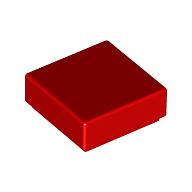 LEGO Tile 1x1 RED (100 pcs) | BRICKshop - LEGO en DUPLO specialist