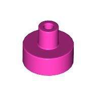 LEGO Tile 1x1 Round with Bar and Pin Holder DARK PINK (100 pcs ...
