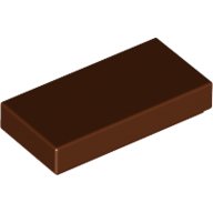 LEGO Tile 1x2 BROWN (100 pcs) | BRICKshop - LEGO en DUPLO specialist