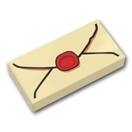 LEGO Tile 1x2 Envelope TAN (10 pcs) | Tiles | LEGO Parts | BRICKshop ...
