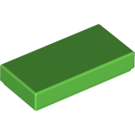 LEGO Tile 1x2 BRIGHT GREEN (100 pcs) | Tiles | LEGO Parts | BRICKshop ...