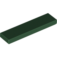 LEGO Tile 1x4 DARK GREEN (100 pcs) | BRICKshop - LEGO en DUPLO specialist