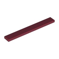 LEGO Tile 1x8 DARK RED (100 pcs) | Tiles | LEGO Parts | BRICKshop ...